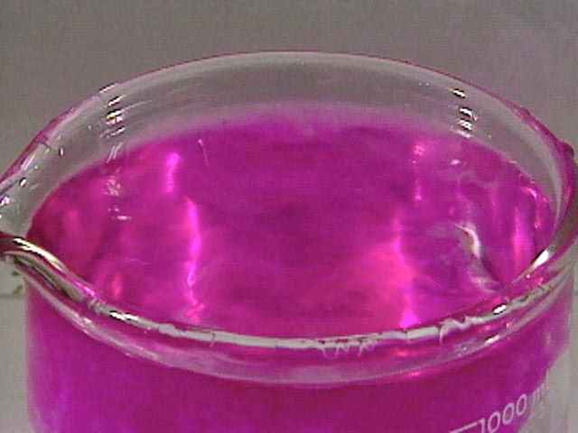 Cesium Reacting With Water