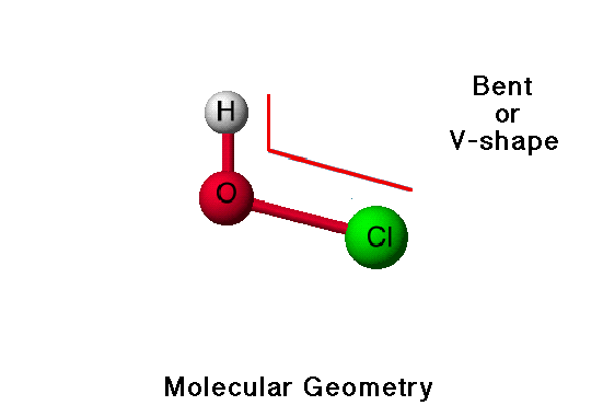 Hocl Molecular Geometry