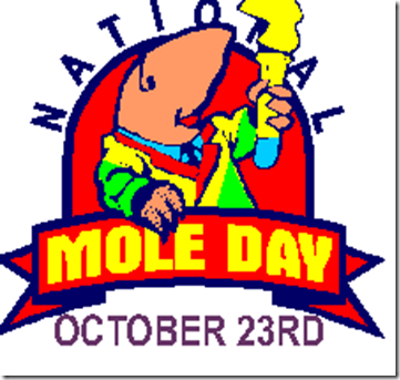 Mole Day is upon us!!!!!!!!! | Chemical Education Xchange