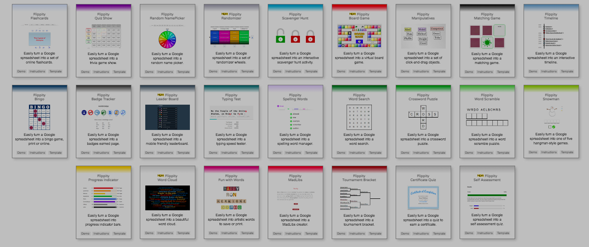 Website to Create Virtual Activities - flippity | Chemical Education ...