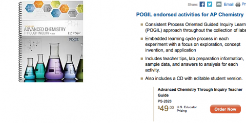 AP Chemistry Lab Manual Recommendation | Chemical Education Xchange